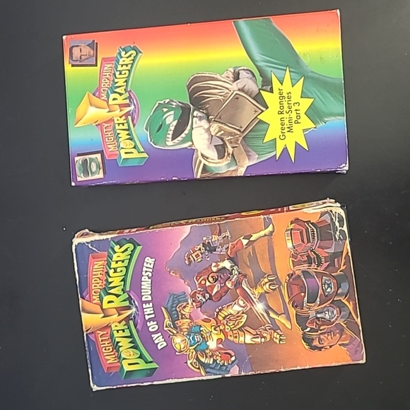 Vintage | Media | Vintage 9s 994 Power Rangers Action Tv Show Vhs ...